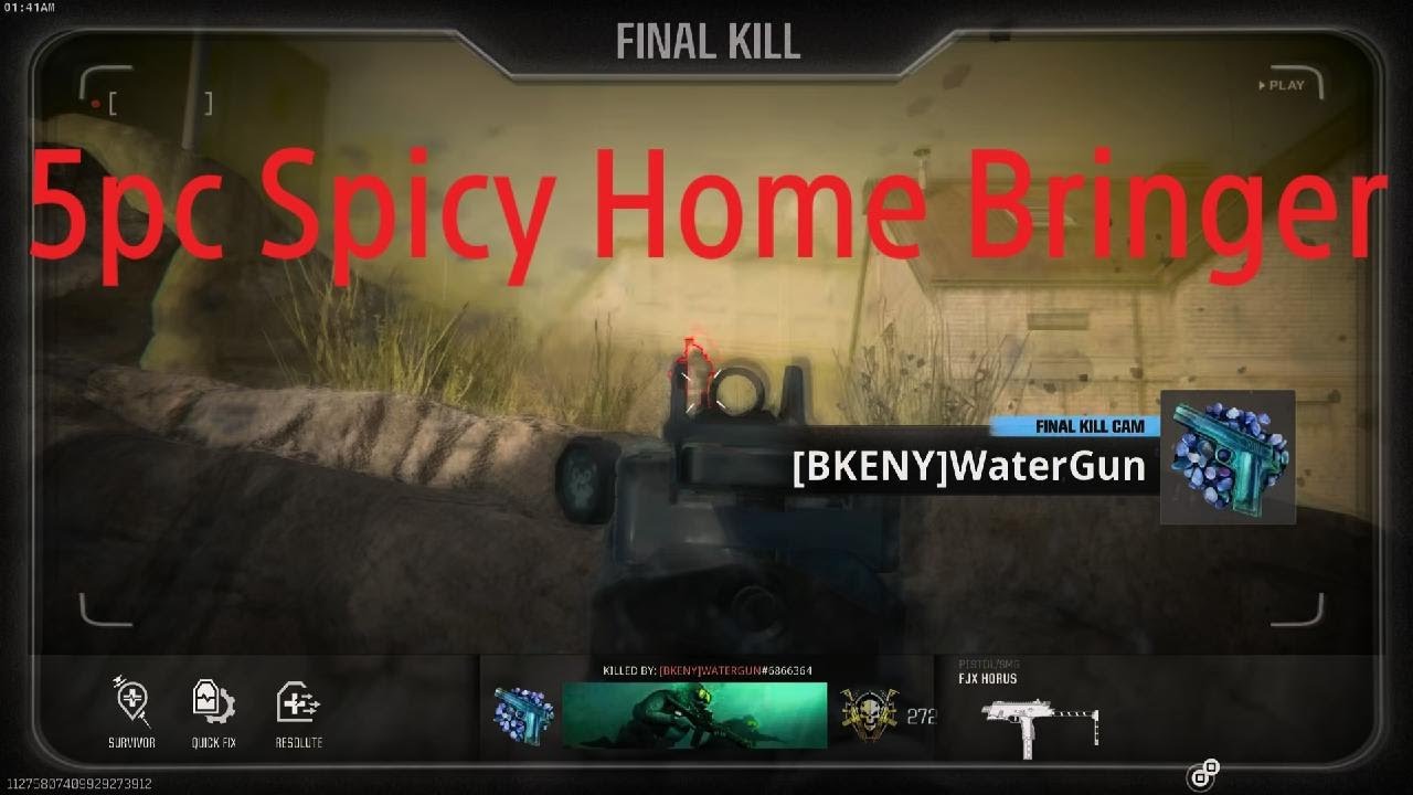 Call of Duty BO6 Warzone Victory Home Bringer 5pc Spicy - YouTube