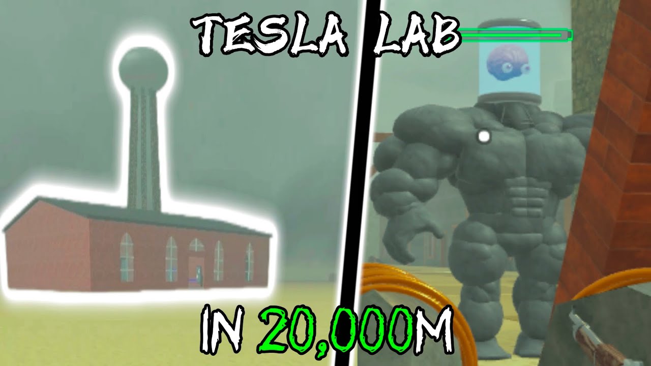 Roblox Dead Rails How to go Tesla lab in 20,000M - YouTube