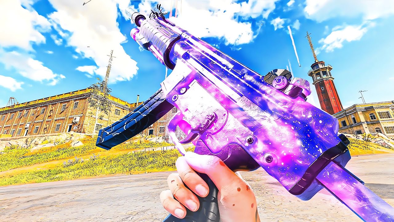 The *NEW* PAINTBALL MP5 is UNREAL on Rebirth island 😭👑 - YouTube