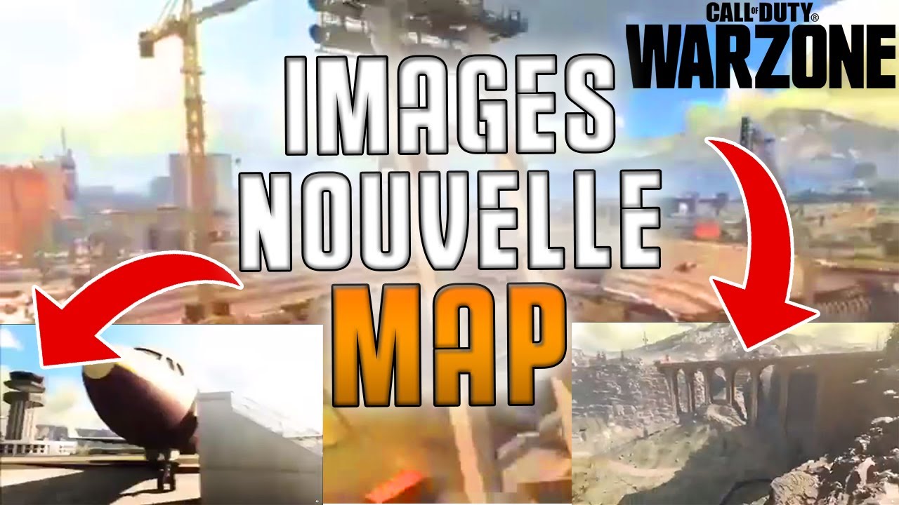 NOUVELLE MAP WARZONE - Les PREMIERES IMAGES et DATE - YouTube