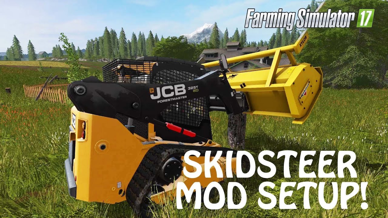 BEST MOD GRINDER SETUP in Farming Simulator 2017 | THE STUMP GRINDER ...