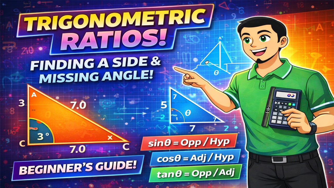 Trigonometric Ratios for Beginners | Grade 10–11 Guide - YouTube