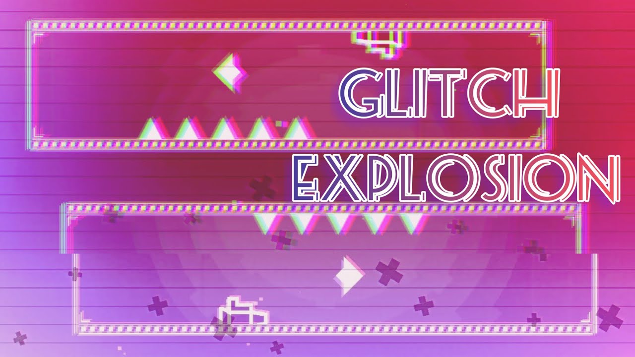 “Glitch Explosion” By DrimpGD (Harder) Daily Level #35 - Geometry Dash ...