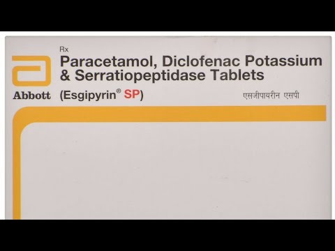 Esgipyrin SP Tablet uses in Hindi - YouTube