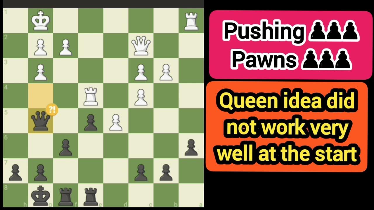 Chess Pushing Pawns - YouTube