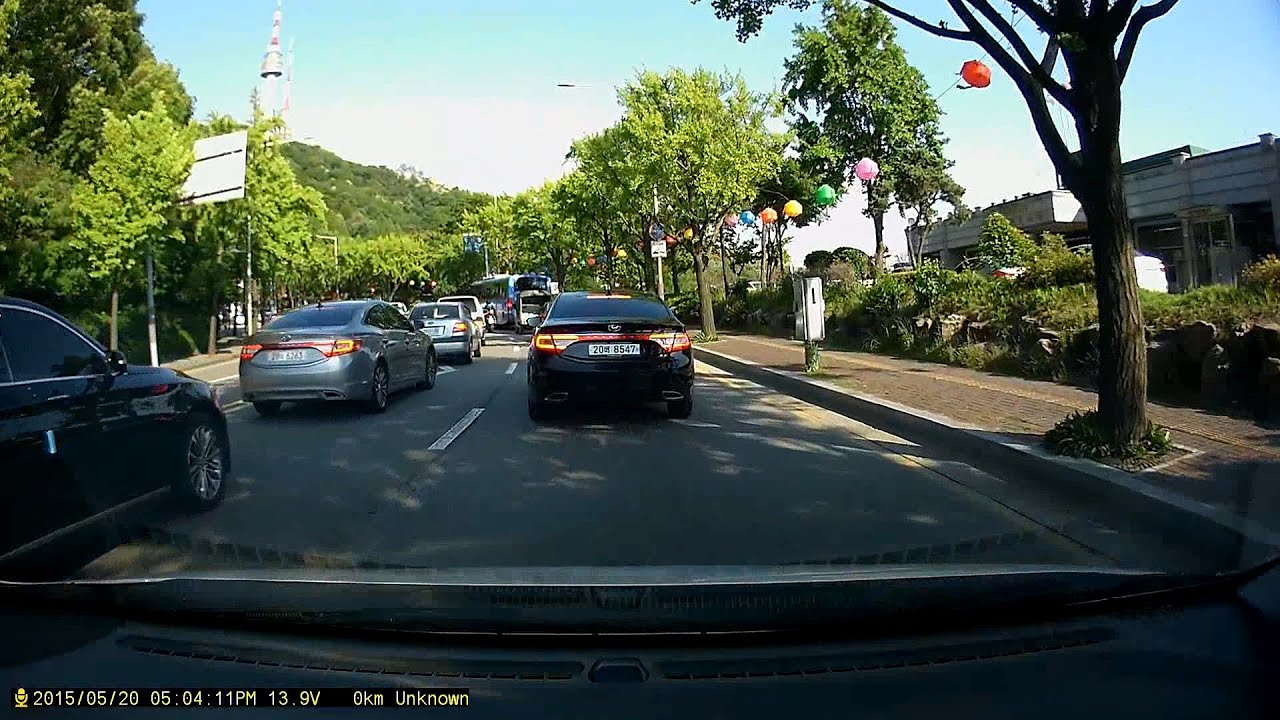 IROAD V9 [Front/Daytime] FullHD 6 - YouTube