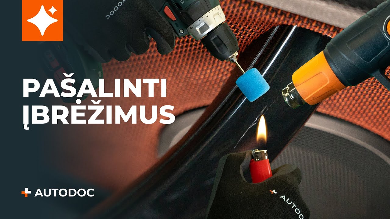 Kaip pašalinti įbrėžimus nuo automobilio plastiko | AUTODOC patarimai ...