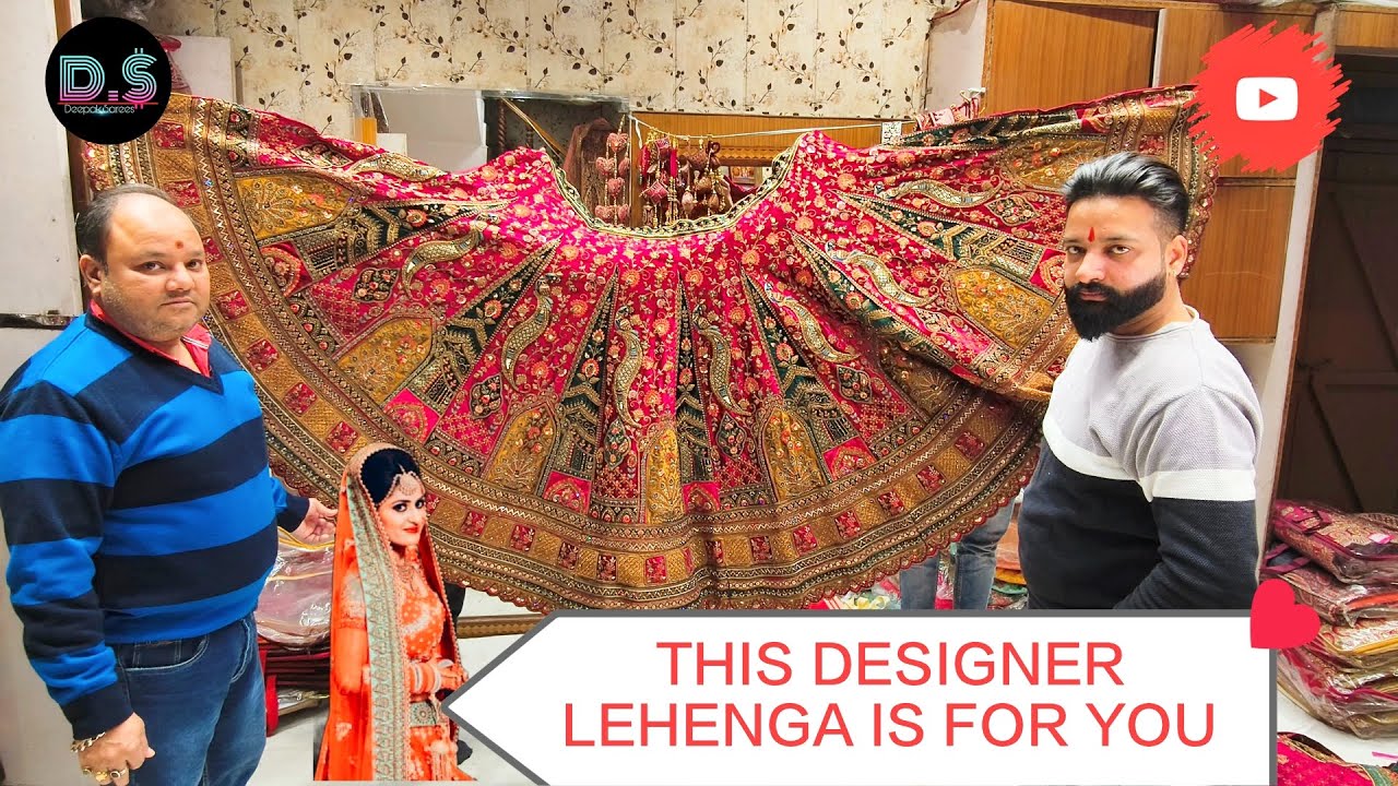 DEEPAK SAREE SAHARANPUR RAIWALA CLOTHE MARKET#clothing #lehenga # ...