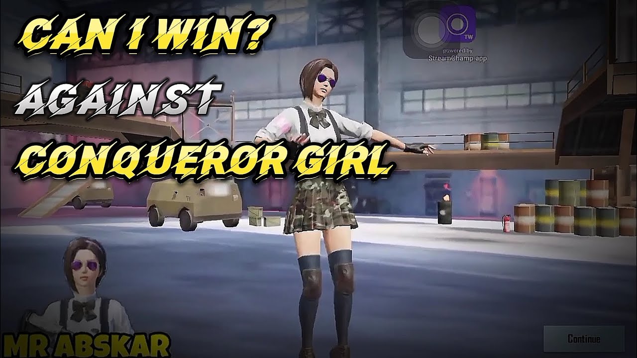 Conqueror Girl vs Me🔥 ️ - YouTube