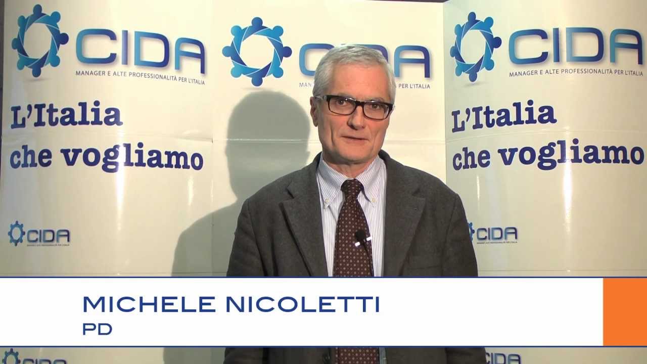 Elezioni politiche 2013 Trento - Michele Nicoletti, PD - CIDA L'Italia ...