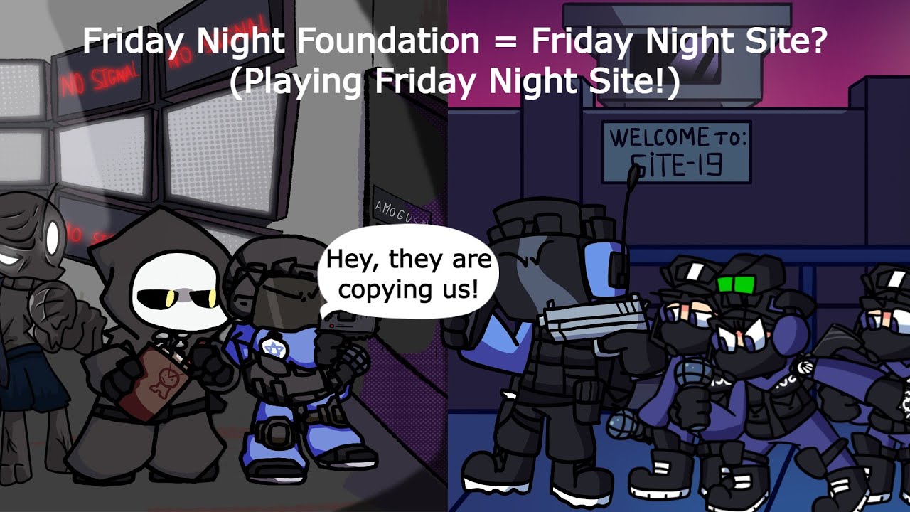 Playing The Fan Made Foundation Mod Friday Night Site! (Friday Night ...