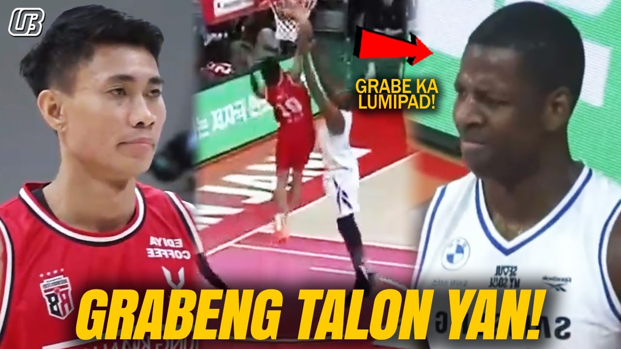 NAGULAT ang IMPORT sa TALON ni Rhenz Abando! MAINIT si Justin Gutang ...