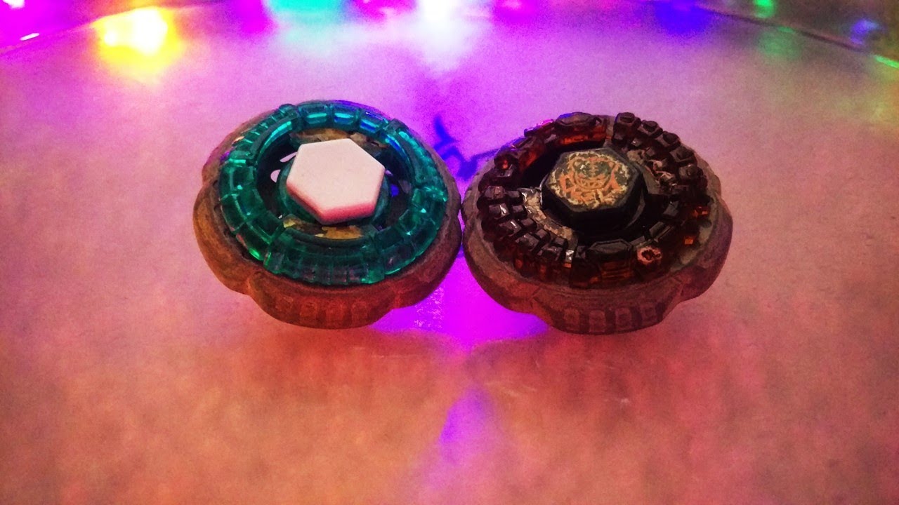 Rock Leone 145 WB vs Rock Orso D125 B | Metal Fight Beyblade メタルファイト ...