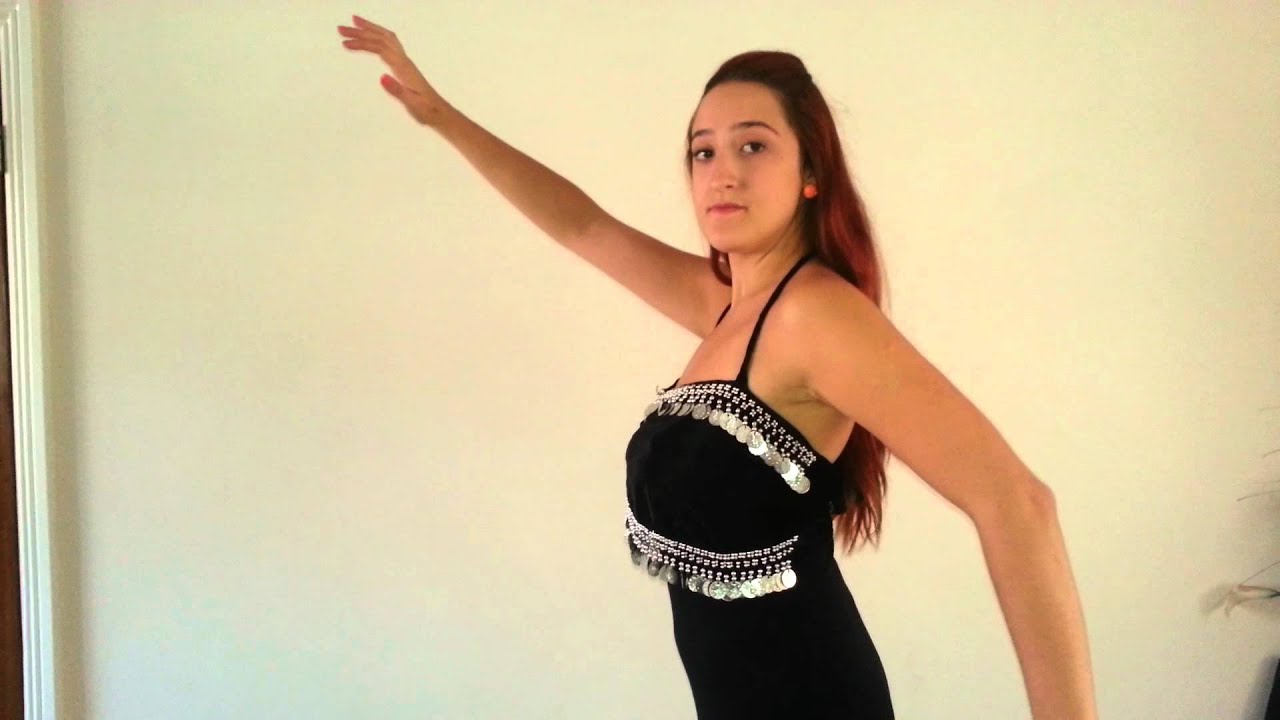 Belly Dance chest drops - YouTube