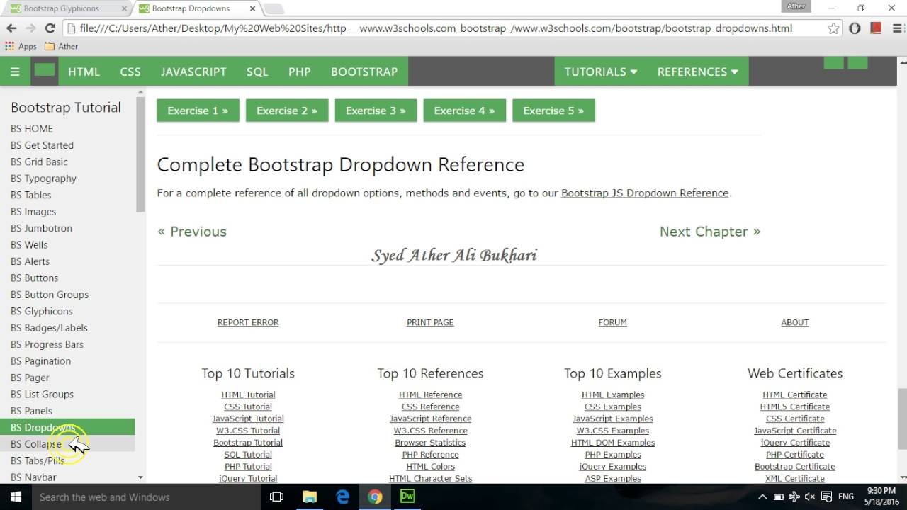 Bootstrap Lecture No 2 Web Designing Using Bootstrap Youtube 0024