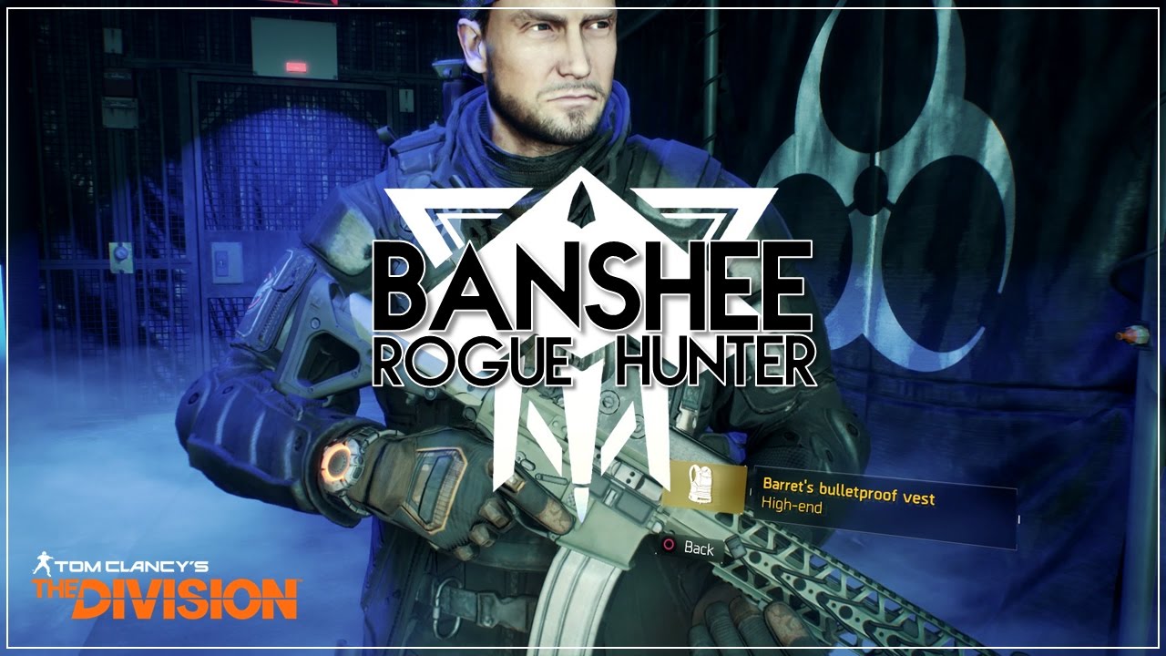 The Division | Banshee Build - Rogue Hunter (Patch 1.5) - YouTube