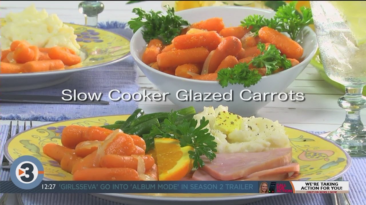 Mr. Food: Slow Cooker Glazed Carrots - YouTube
