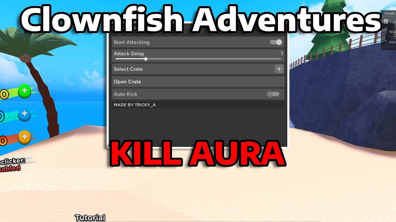 [ROBLOX] Clownfish Adventures Script - Auto Farm (PASTEBIN 2023) - YouTube