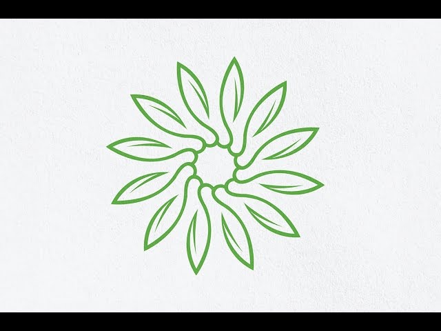 How To Make Circle Leaf Logo Design In Adobe Illustrator CC Tutorial How To Make Circle Leaf Logo Design In Adobe Illustrator CC Tutorial