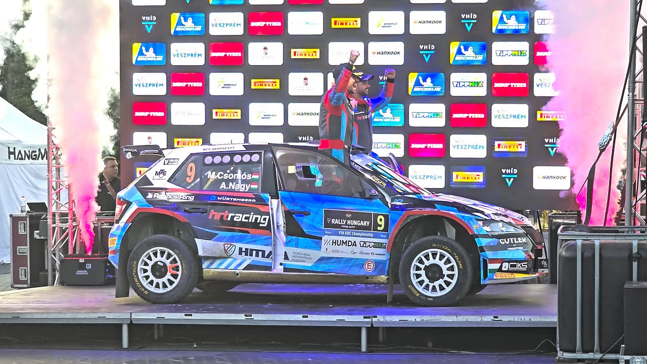 ERC Rally 2024 ::: V-Híd Rally Hungary 2024 - Dobogó ::: 🇭🇺 CSOMÓS MIXI ...
