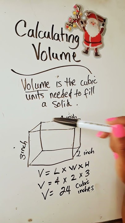 Calculating Volume - YouTube