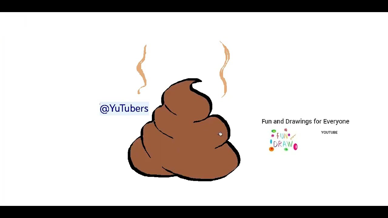 Kako narisati kakec 💩@YuTubers - YouTube