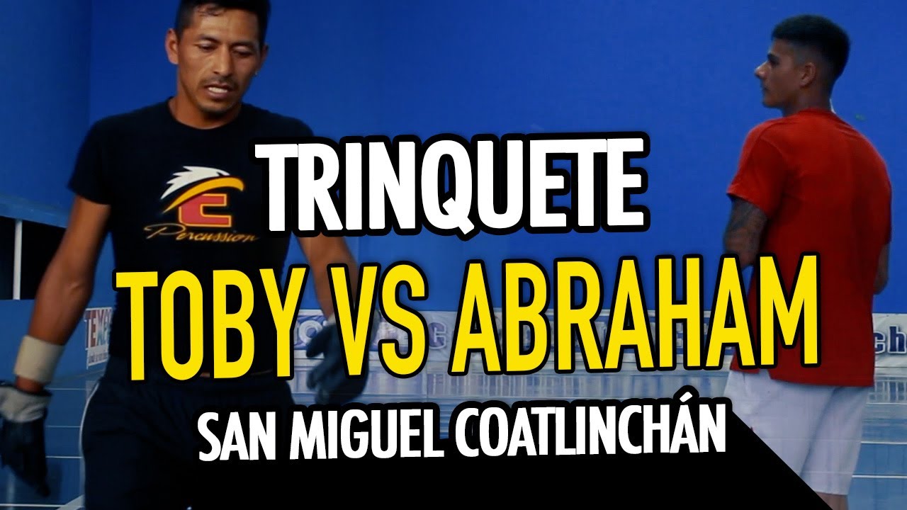 JUGADA A 40 TANTOS EN TRINQUETE // ABRAHAM MOCTEZUMA VS TOBY // SAN MIGUEL COATLINCHÁN - YouTube