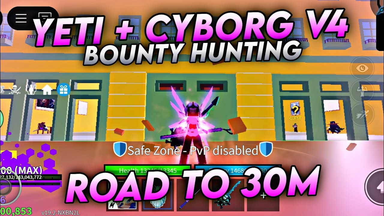 Bounty Hunting With Cyborg v4 and Yeti Spam - YouTube