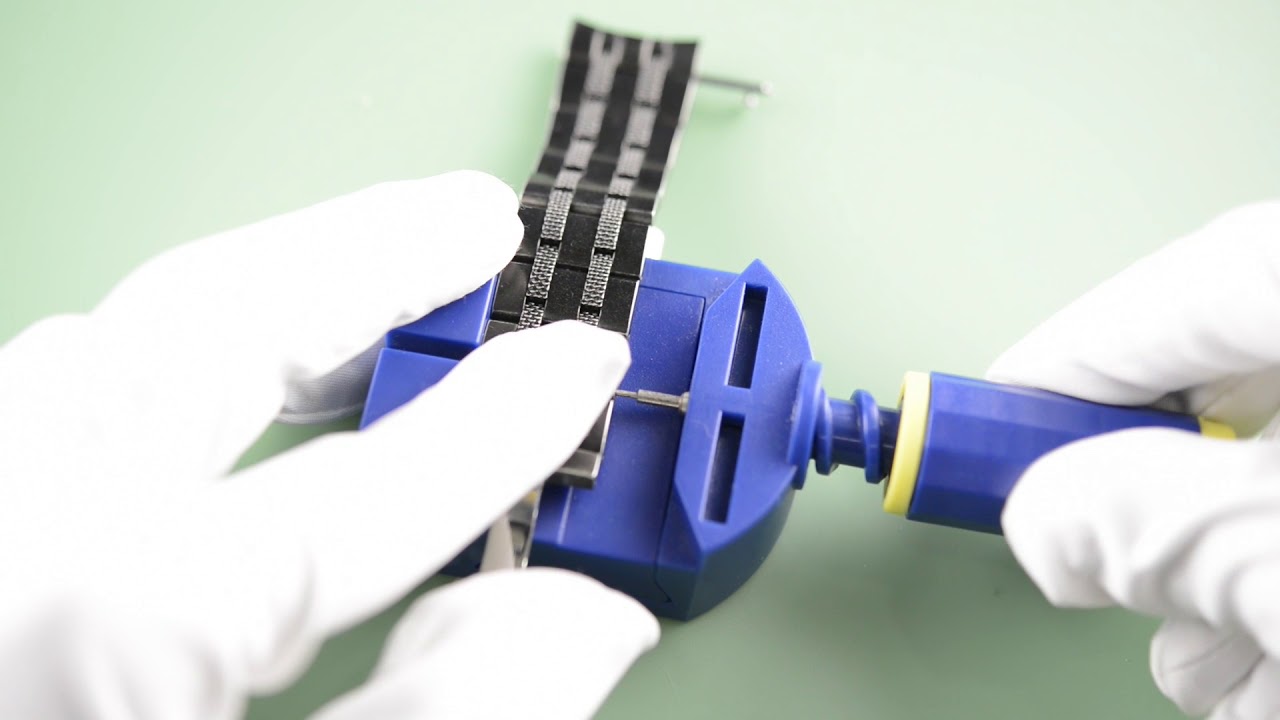 Resize your Watch Band and Remove Links with Basic Tools - YouTube