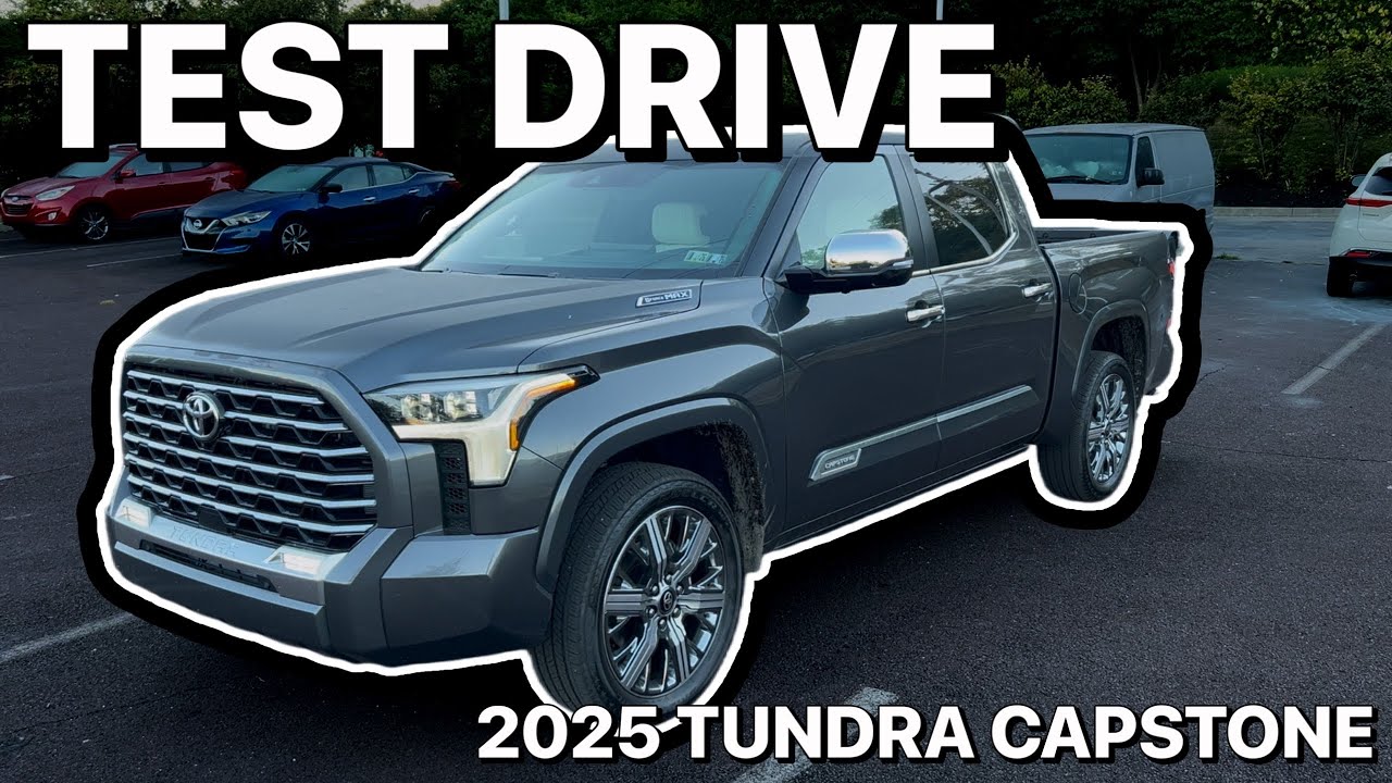 2025 Toyota Tundra Capstone: Review & Test Drive - YouTube