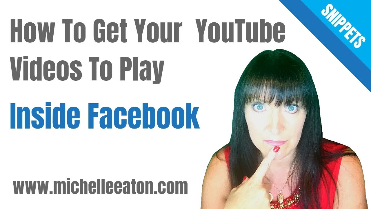 How To Get YouTube Videos To Play On Facebook (2019) - YouTube