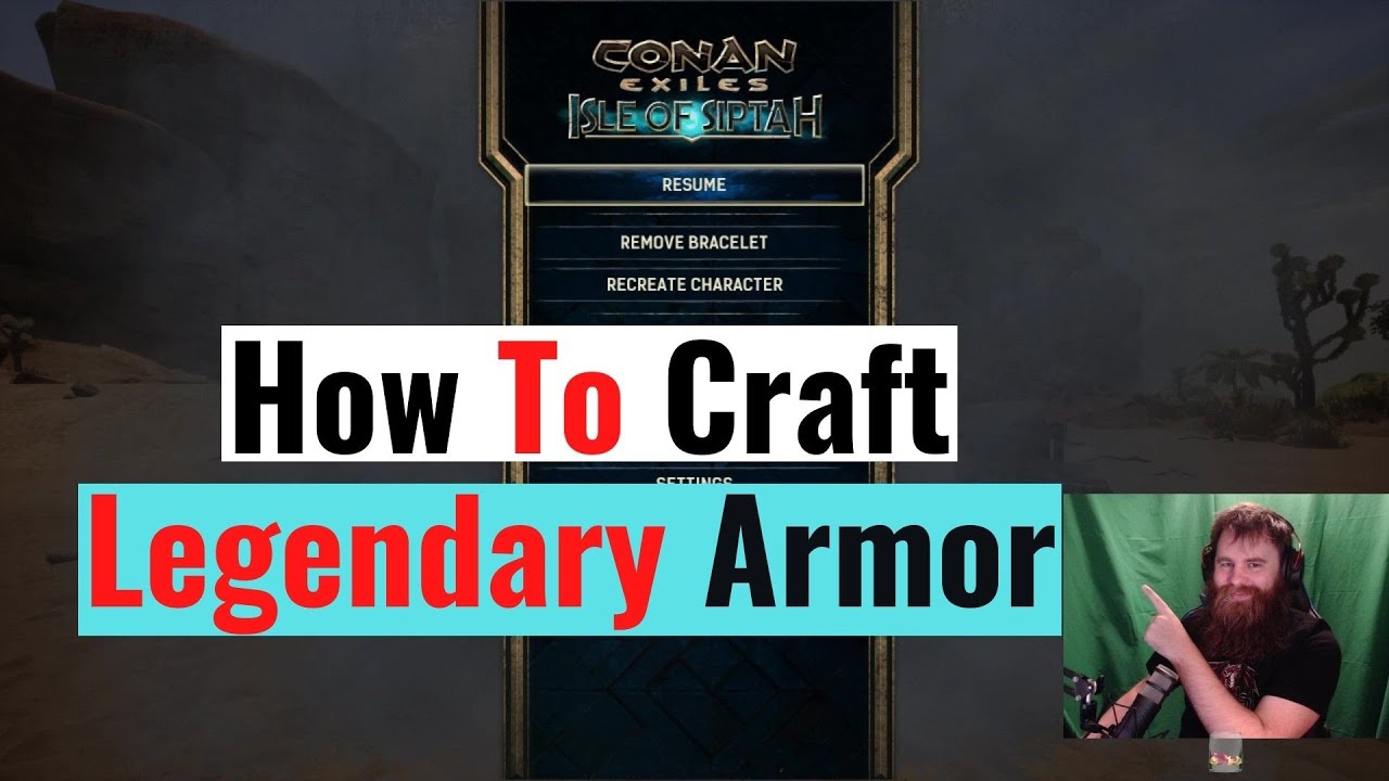 Conan Exiles | Isle of Siptah | Legendary Armor How To Make/Craft And ...