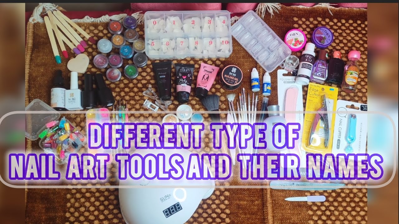 Different type of nail art tools and their names #nailart #nailtutorial ...