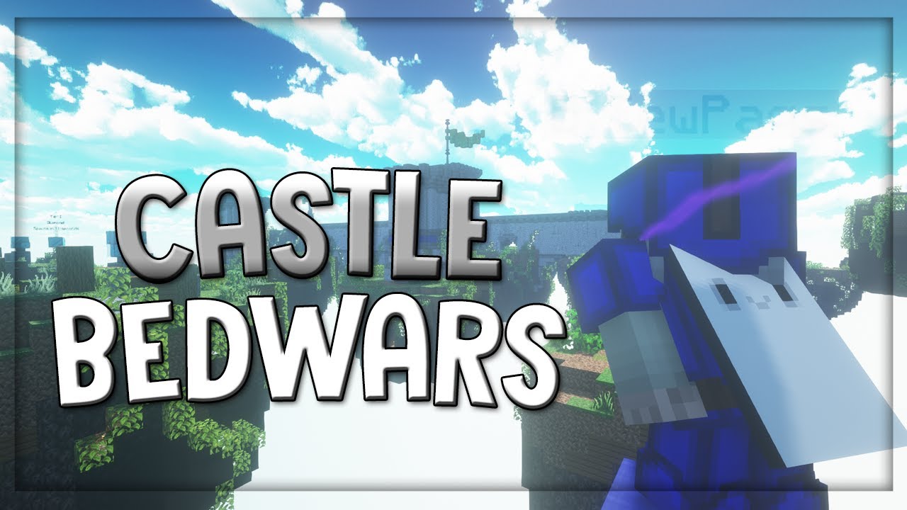Playing Hypixel CASTLE Bedwars! (40v40) - YouTube