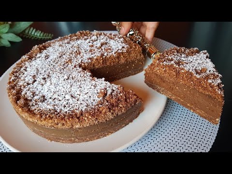 Pişirme Gerektirmeyen Kahveli Pasta!! Çok Kolay ve Lezzetli – 10 Dakikada Hazır 🤩