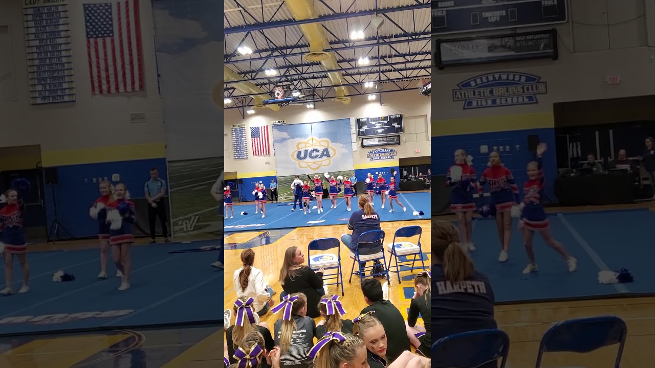 HMS cheer competition 2019 part1 - YouTube