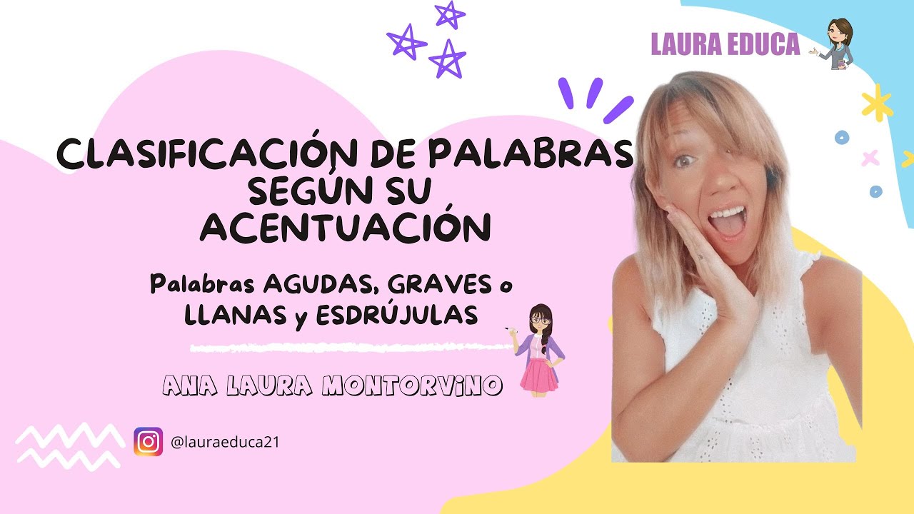 SALVA EL AÑO: Clasificacion de Palabras Según su Acentuación: Agudas ...