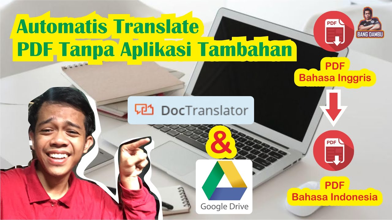 Tutorial Translate Automatis file PDF (Artikel, Jurnal, Makalah, dll ...