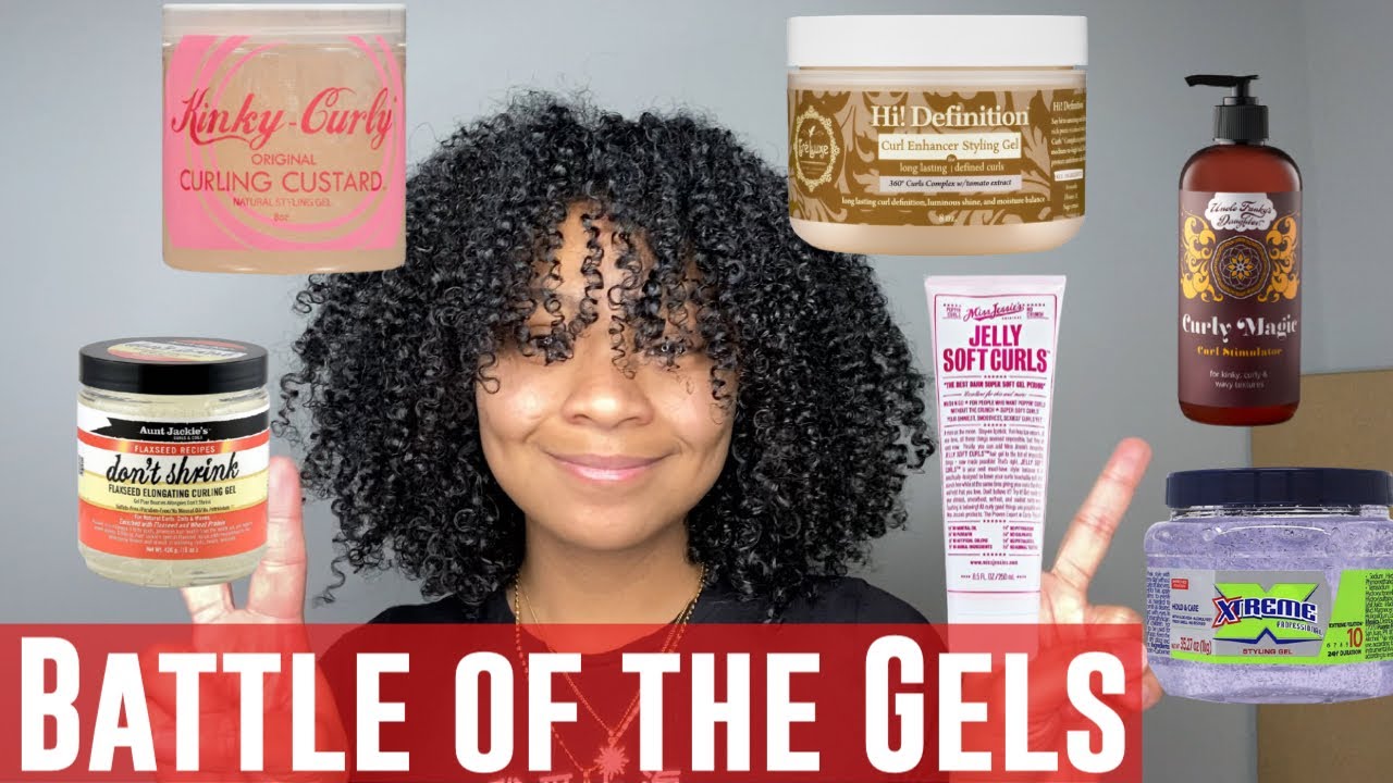 Battle of the Gels | Botanical Gel Wash and Go | Natural Hair | Part 1 ...