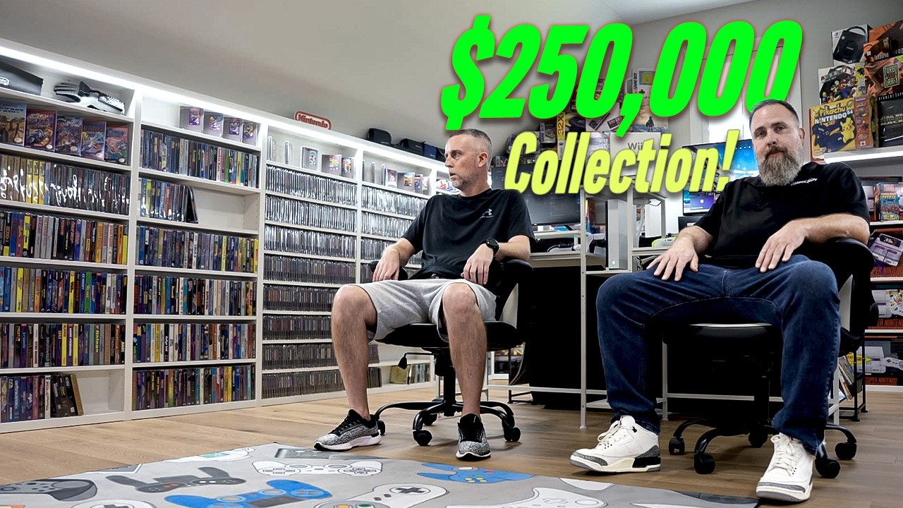 THIS GAMING COLLECTION IS MASSIVE! - YouTube