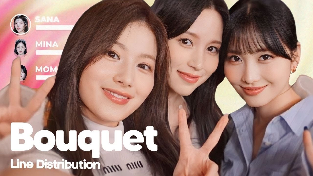 MISAMO (미사모/ミサモ) - BOUQUET『 Line Distribution 』 - YouTube