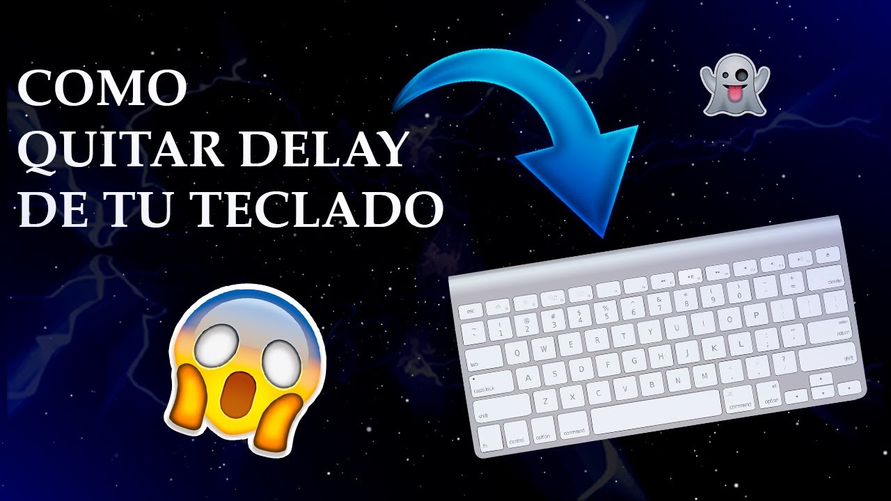 COMO QUITAR DELAY A TU TECLADO (PARA PC DE BAJOS RECURSOS) - YouTube