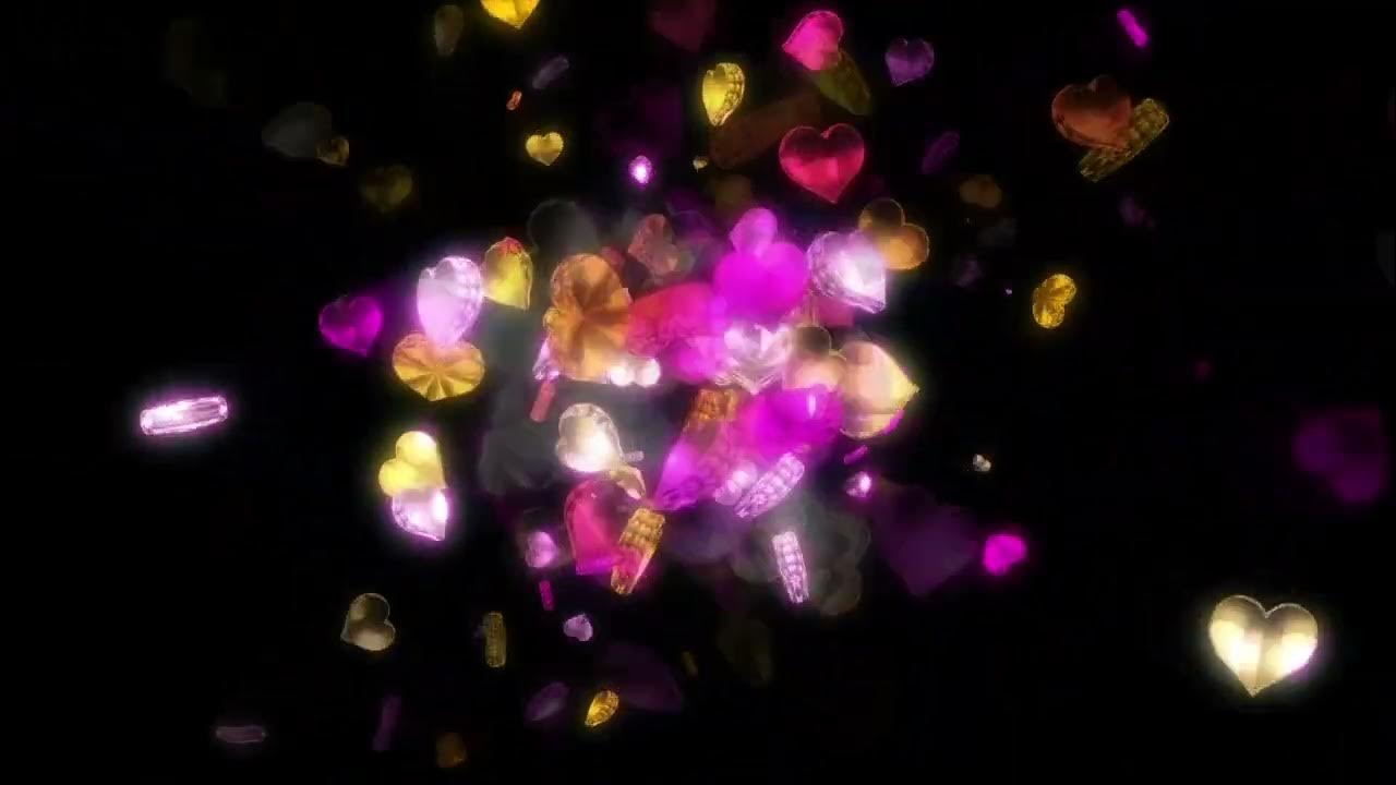 Heart particle loop animation - YouTube