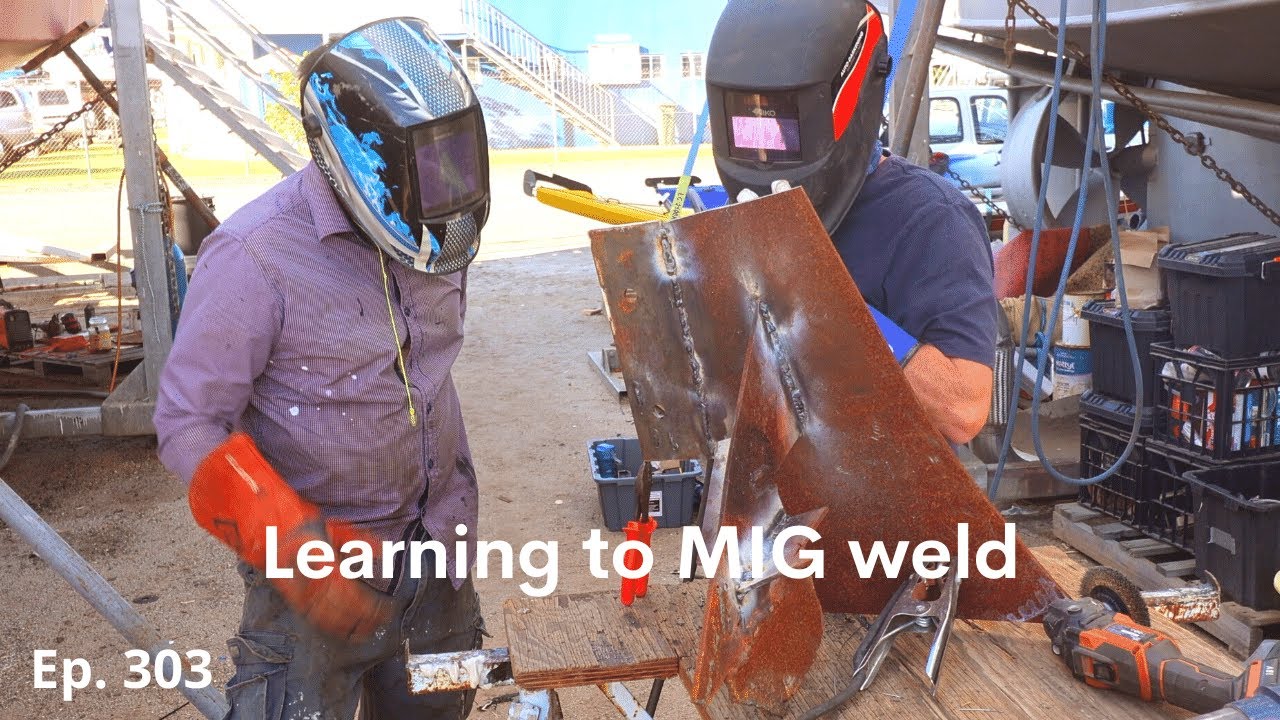 Learning to MIG weld from scratch - Project Brupeg Ep.303 - YouTube