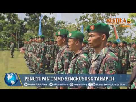 TMMD SENGKUYUNG III DESA GERSI KEC.JEPON RESMI DITUTUP - YouTube