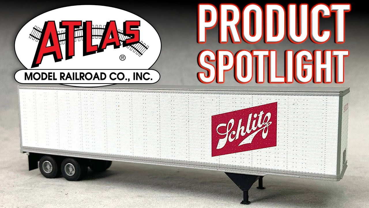45' Pines Trailer HO Scale Atlas Product Spotlight - YouTube