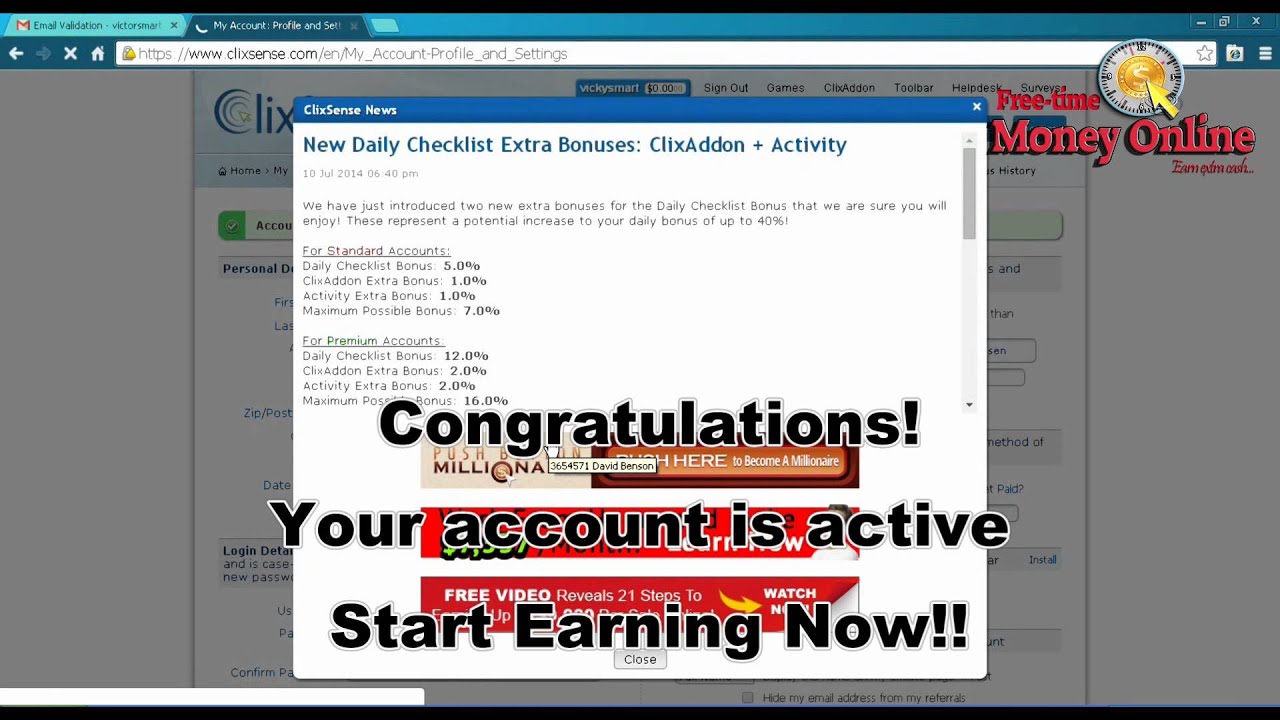 Clixsense - How to Sign up - YouTube