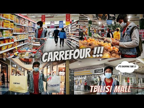 🛒GROCERY SHOPPING IN GEORGIA🇬🇪 | Carrefour | TBILISI MALL🛍️ ...