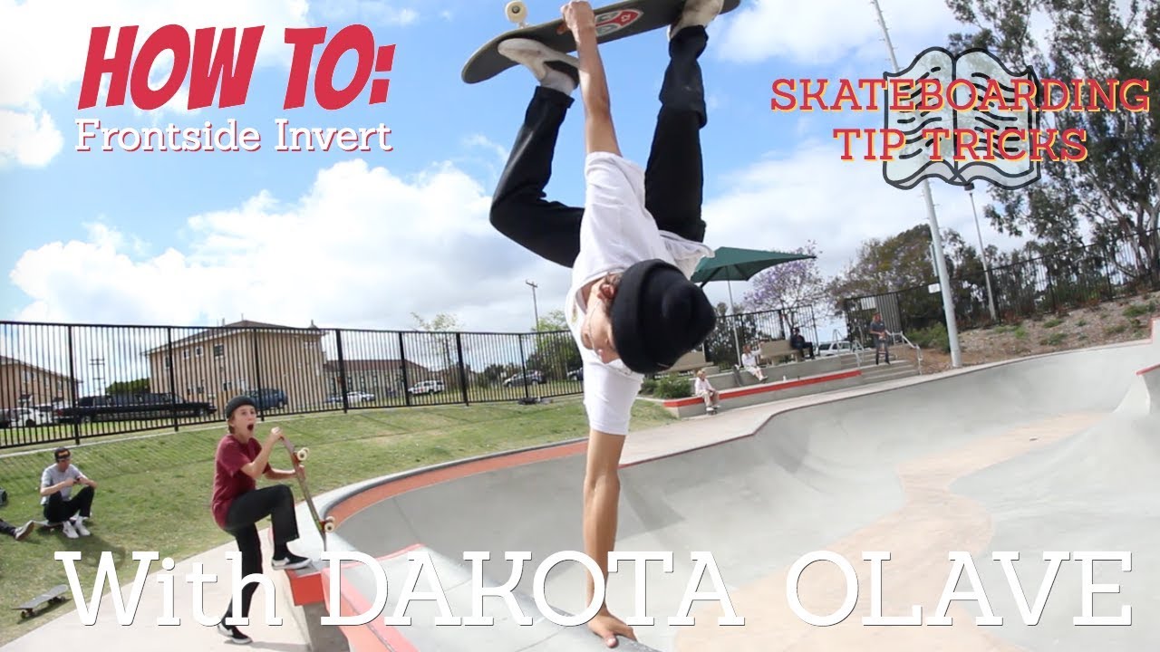 HOW TO FRONTSIDE INVERT - YouTube