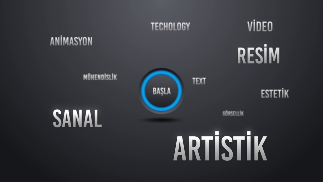 AAE Words Corporate Logo Intro Black Şeref Mayda - YouTube